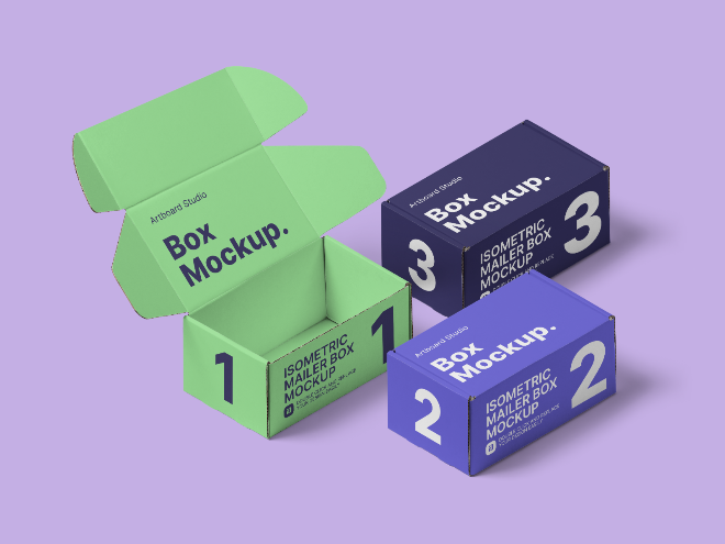 Free Box Templates Artboard Studio